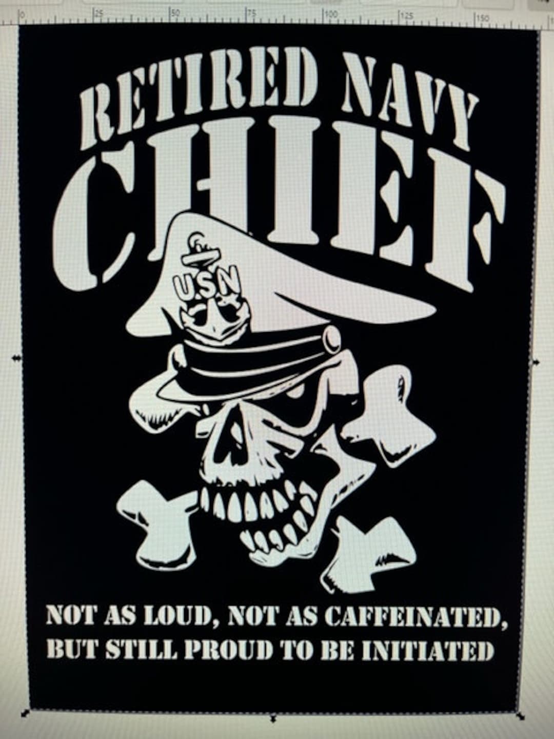 Retired DXF Us Navy Goat Chief 1893 SVG Dxf File Good for Use on Cnc ...