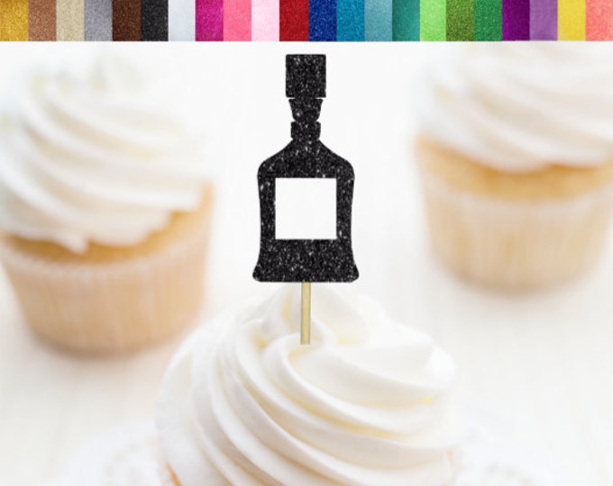 Whiskey Cupcake Topper, Aged to Perfection Cupcake Topper, Whiskey ...
