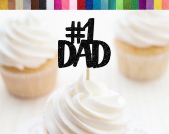 Happy Birthday Dad Cake Topper Happy Birthday Dad Sign Dad | Etsy