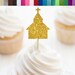 Church Cupcake Toppers, Church Group Party Decorations, Baptism Cupcake ...