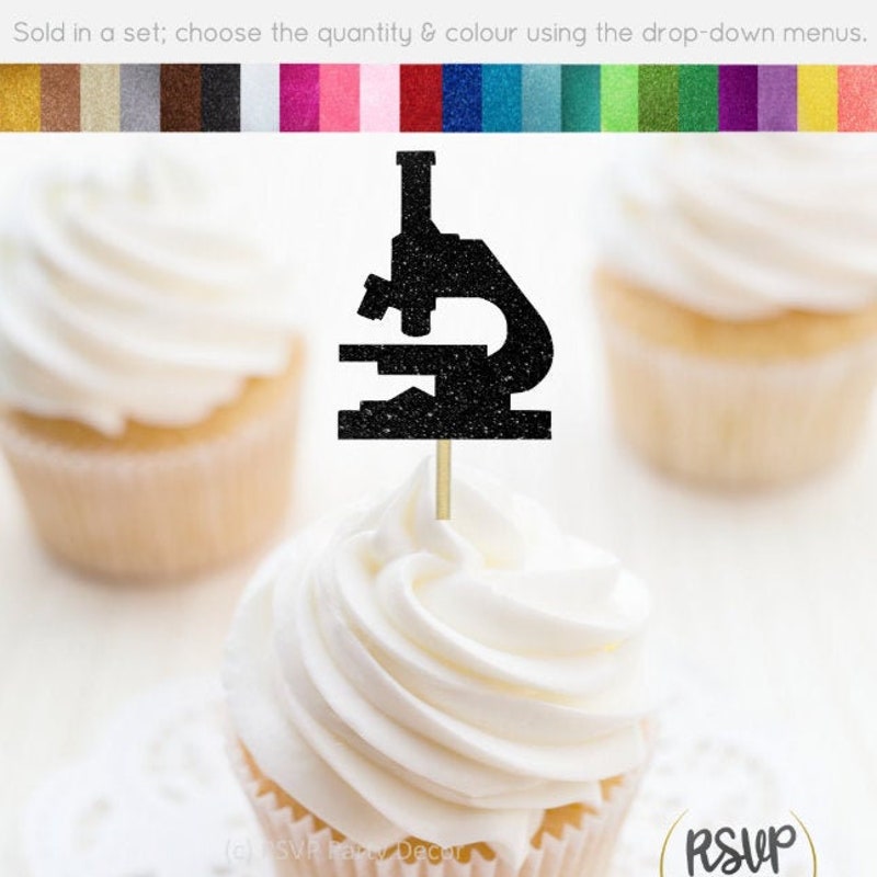 Science Cake Topper - Etsy