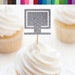 Computer Cupcake Toppers Marketing Graduation Party Decor | Etsy