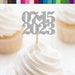 Custom Date Cupcake Toppers, Wedding Cupcake Toppers, Anniversary ...