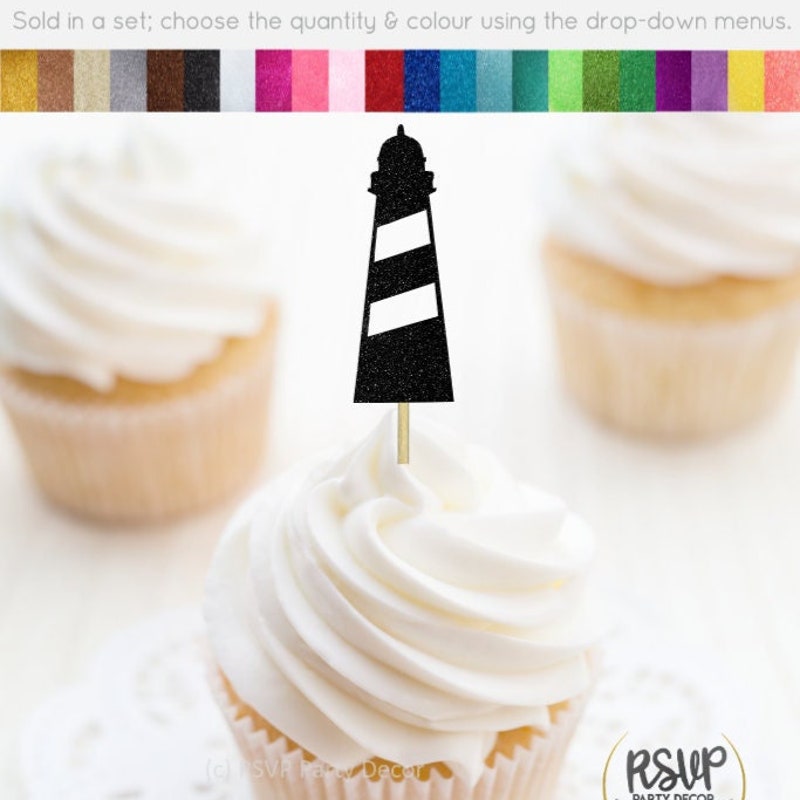 Lighthouse Cake Topper - Etsy