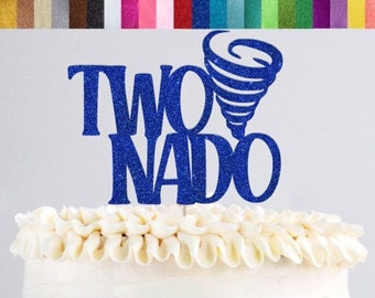Twonado Cake Topper - Etsy