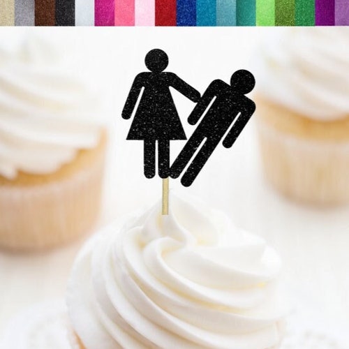 Divorce Cupcake Toppers Divorce Party Decorations Break up - Etsy