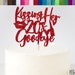 Kissing Her 20's Goodbye Cake Topper, 30th Birthday Cake Topper, Dirty ...