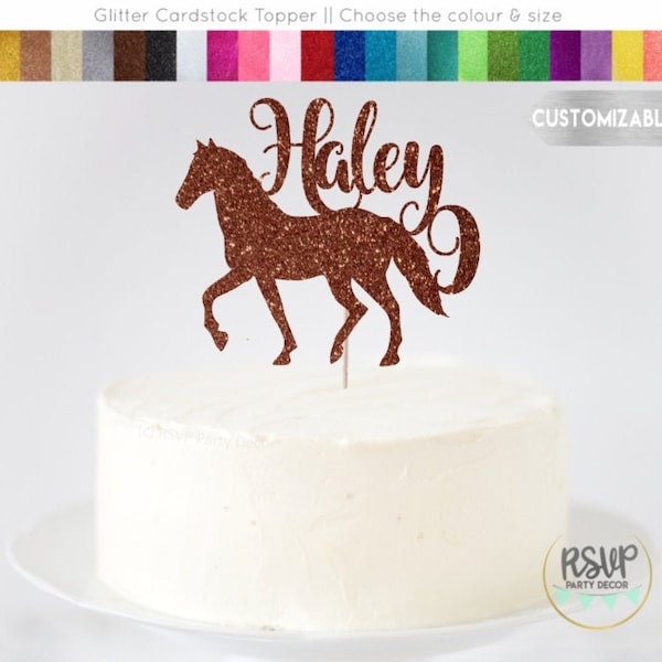 Horse Cake Topper - Etsy