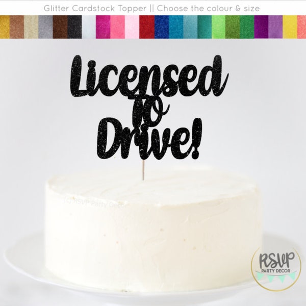 Drivers License Cake - Etsy