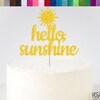 Sunshine & Rainbow Cupcake Toppers - Etsy