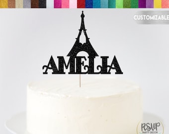 Paris Cake Topper | Etsy