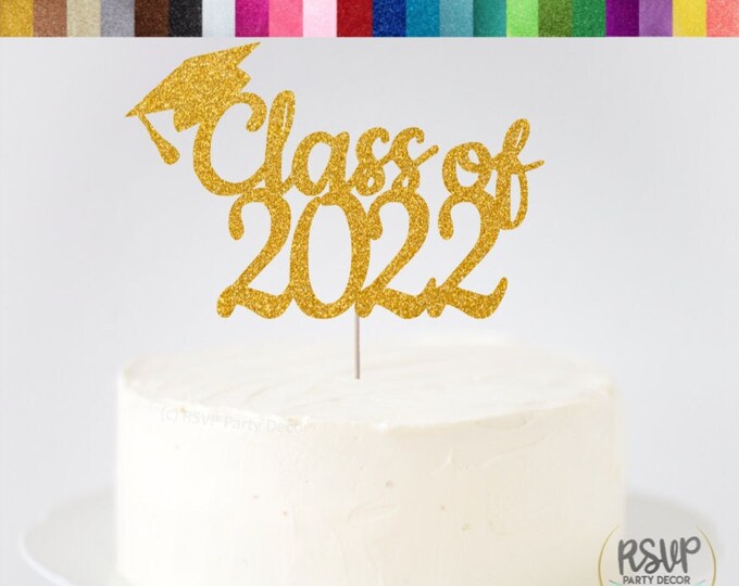 Kindergarten Grad Cake Topper SK Graduation Cake Topper | Etsy