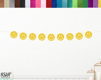 SMILEY FACE FLAG 45cm X 30cm 18 X 12 - Etsy