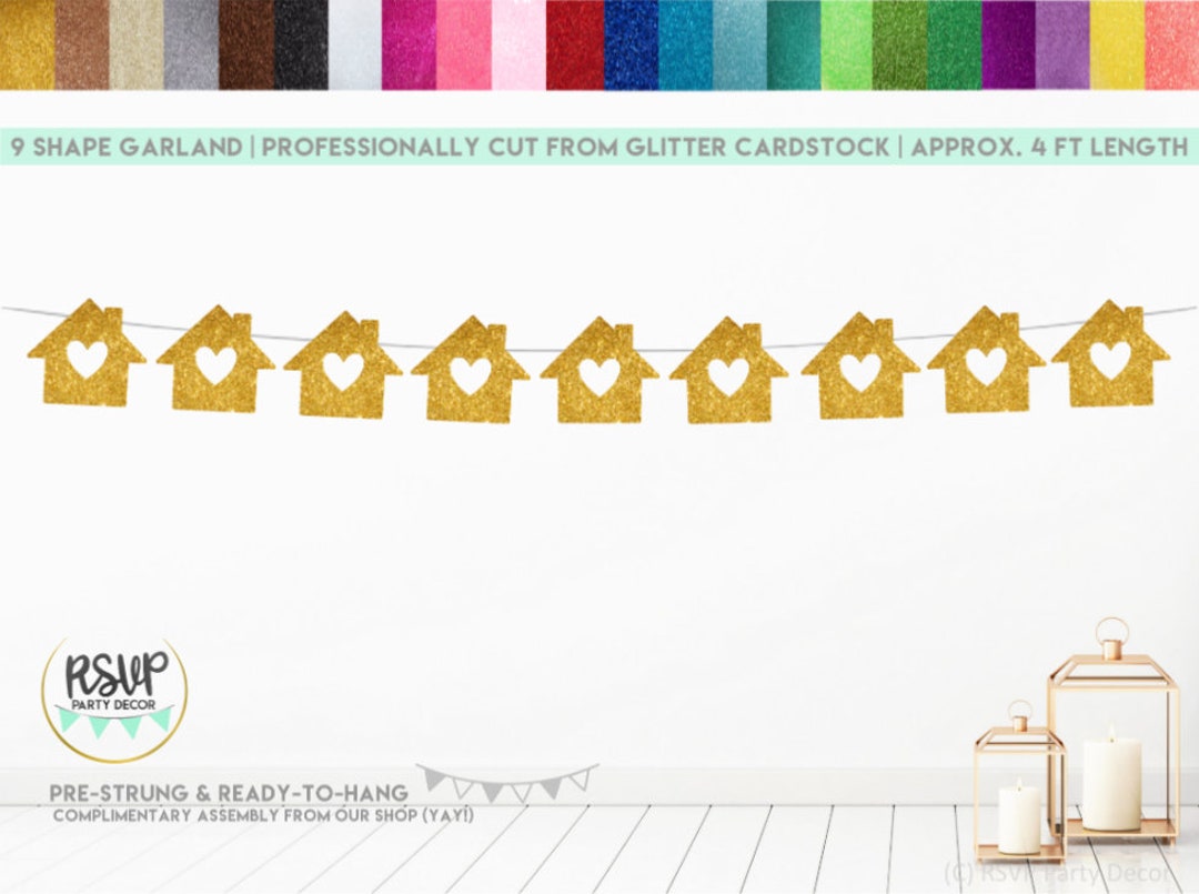 House Garland, Home Banner, Housewarming Party Decorations, New House ...