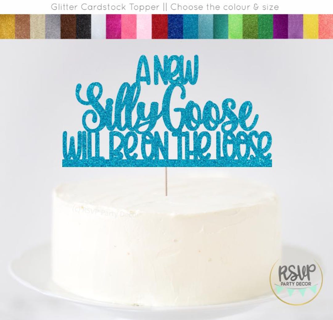 Silly Goose Baby Shower Decorations, A New Silly Goose Will Be on the ...