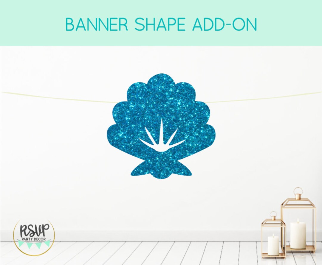 Shell // Banner Shape Add-on - Etsy