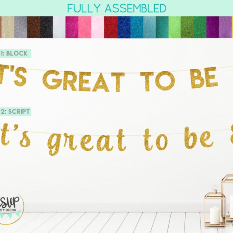 It is Great to Be 8 - Etsy