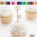 Key Cupcake Toppers, Key Food Picks, Housewarming Party Decorations ...