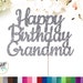 Happy Birthday Grandma Cake Topper Grandma Birthday Sign - Etsy
