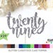 Twenty Seven Cake Topper Twenty Eight Cake Topper Twenty - Etsy