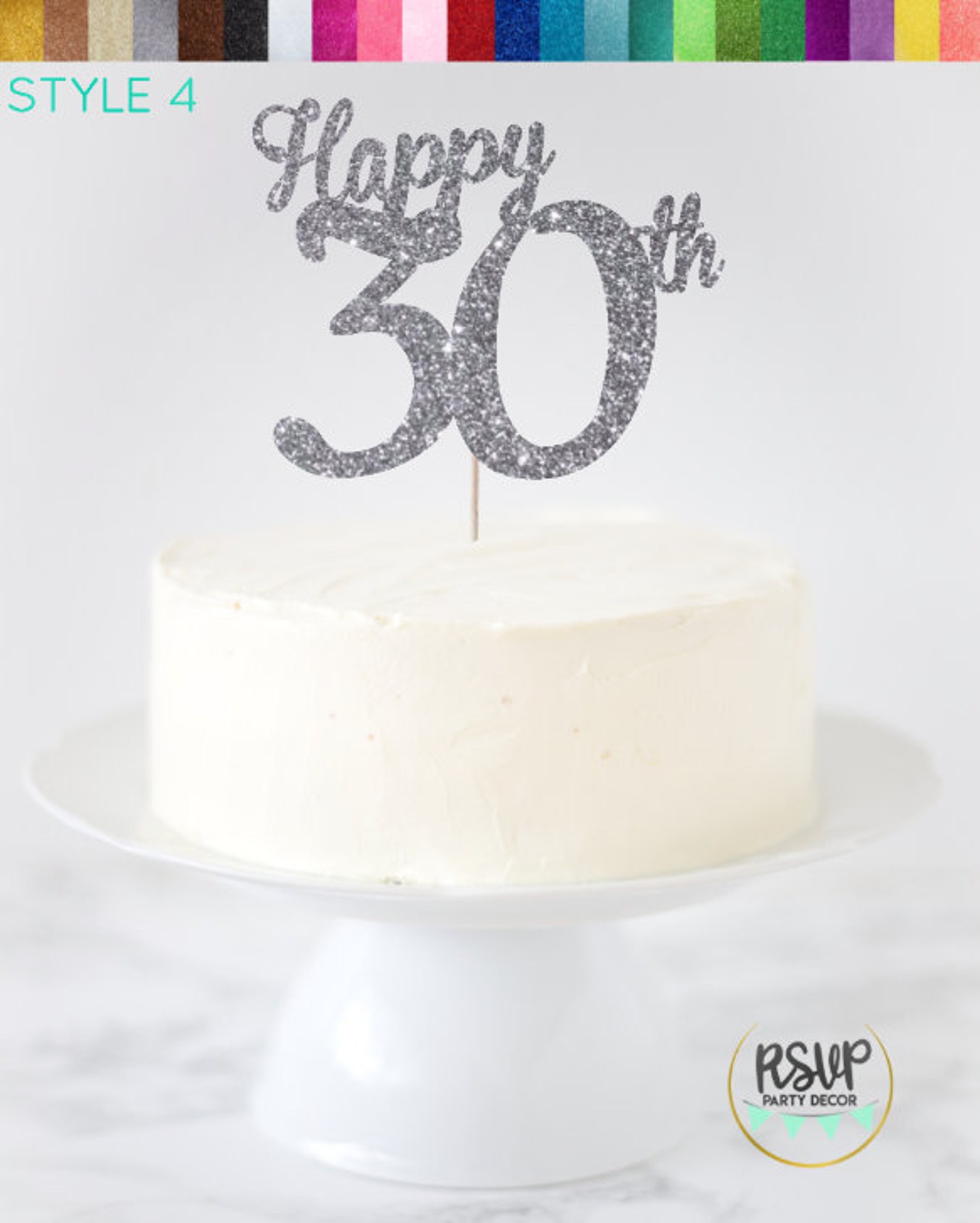 Thirty Cake Topper 30 Cake Topper Dirty Thirty Cake Topper - Etsy Canada