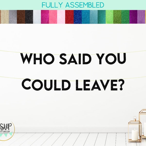 Mat Leave Banner - Etsy