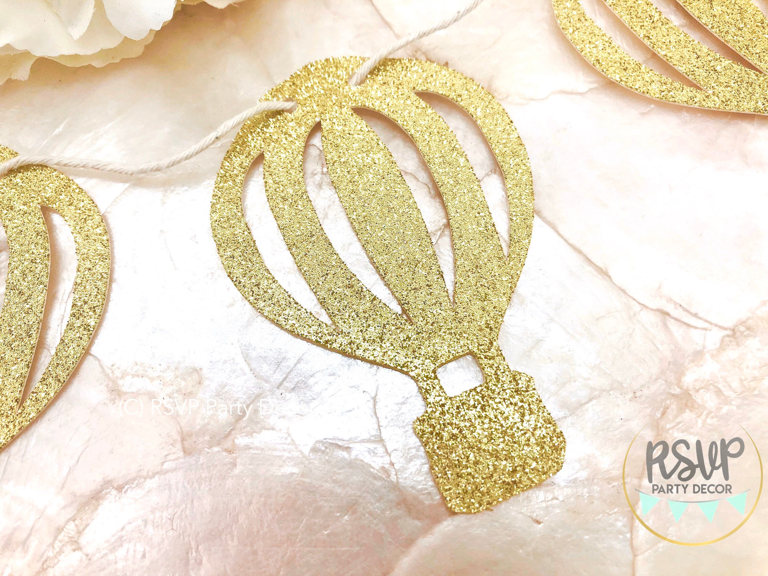 Hot Air Balloon Garland Hot Air Balloon Banner up up & Away - Etsy