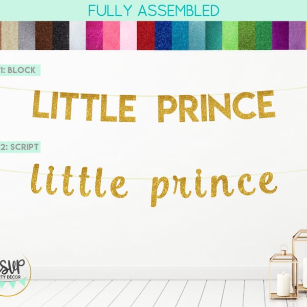 Little Prince Banner - Etsy
