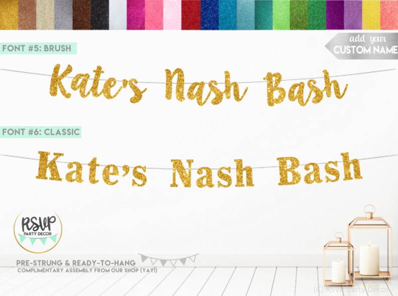 Custom Nash Bash Banner, Nashville Bachelorette Banner, Nash Bash Sign ...