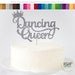 Dancing Queen Cake Topper, Dance Party Cake Topper, Ballerina Cake ...