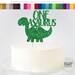 Oneasaurus Cake Topper Dinosaur First Birthday Cake Topper - Etsy