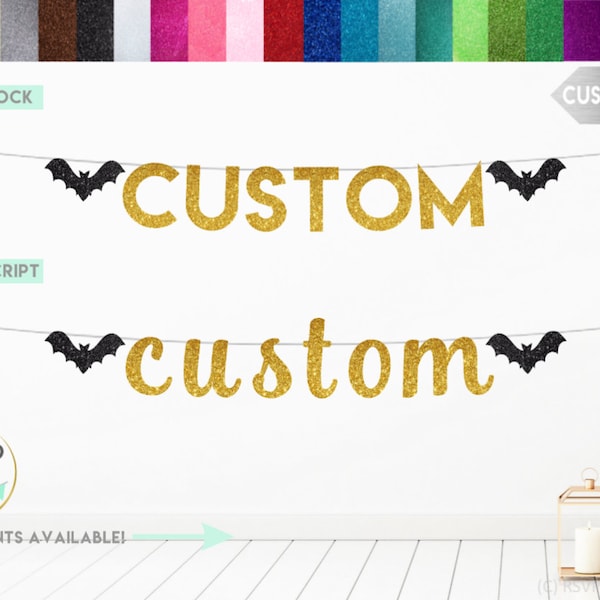 Halloween Banner - Etsy