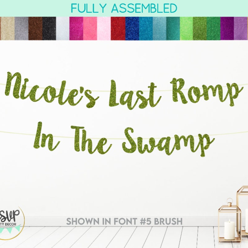 Last Romp in the Swamp - Etsy
