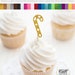 Candy Cane Cupcake Toppers Christmas Party Decorations Candy - Etsy