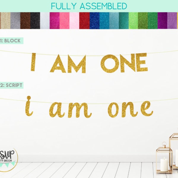 I Am One Banner - Etsy