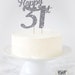 Thirty One Cake Topper, 31 Cake Topper, Thirtyone Cake Topper, Thirty ...