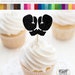 Boxing Gloves Cupcake Toppers, Fitness Cupcake Toppers, Boxer Birthday ...