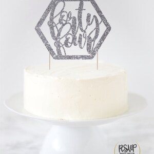 Forty Four Cake Topper, 44 Cake Topper, Fortyfour Cake Topper, Happy ...