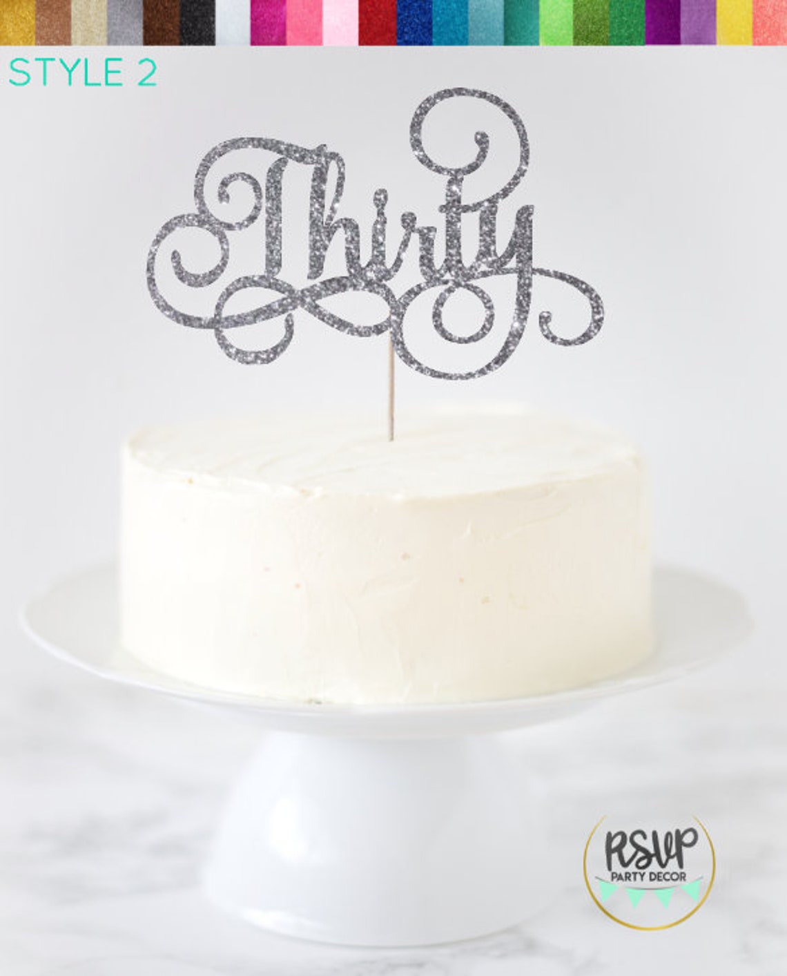 Thirty Cake Topper 30 Cake Topper Dirty Thirty Cake Topper - Etsy Canada