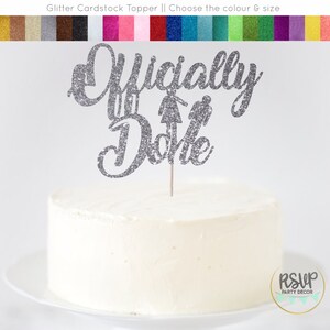 Officially Done Cake Topper, Divorce Cake Topper, Single AF, Divorce ...