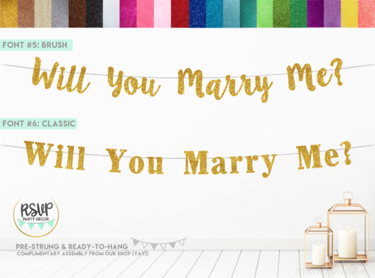 Will You Marry Me? Banner, Wedding Proposal Banner, Wedding Banner ...