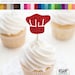 Chef Hat Cupcake Toppers, Cooking Graduation Party Decor, Chef ...