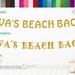 Custom Beach Bach Banner Beach Bachelorette Banner - Etsy