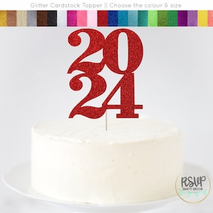 Vertical 2024 Cake Topper, 2024 Graduation Cake Topper, Graduation ...