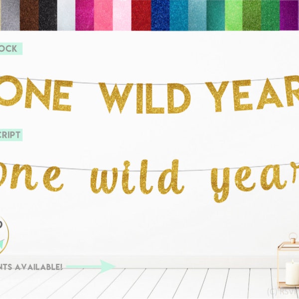 Wild One Banner - Etsy