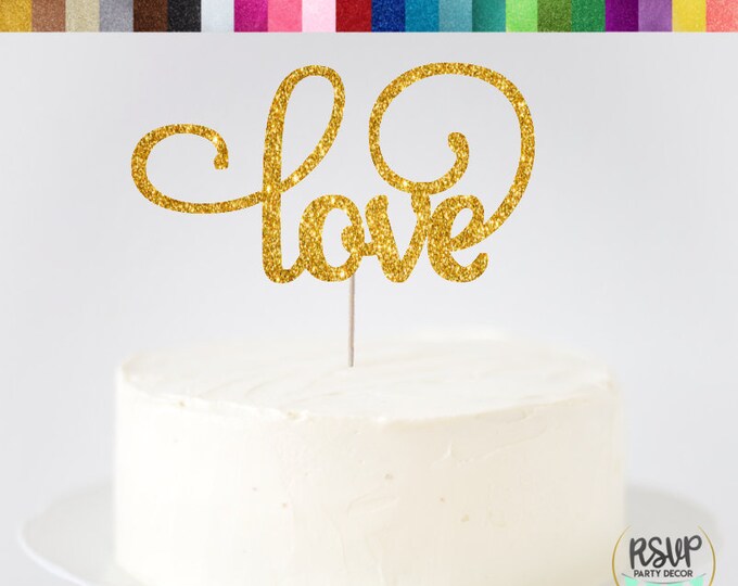 Amore infinito cake topper per matrimonio anniversario San - Etsy Italia