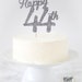 Forty Four Cake Topper, 44 Cake Topper, Fortyfour Cake Topper, Happy ...
