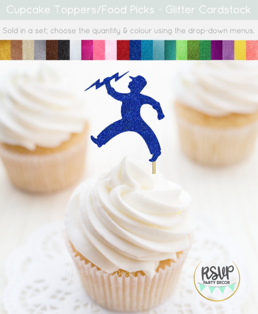 Electrician Cupcake Toppers, Electrician Birthday Party Decorations ...