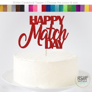 Happy Match Day Cake Topper, Match Day Party Decorations, Med School ...
