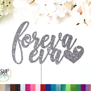 Foreva Eva Cake Topper, Forever and Ever Cake Topper, Foreva Eva Topper ...